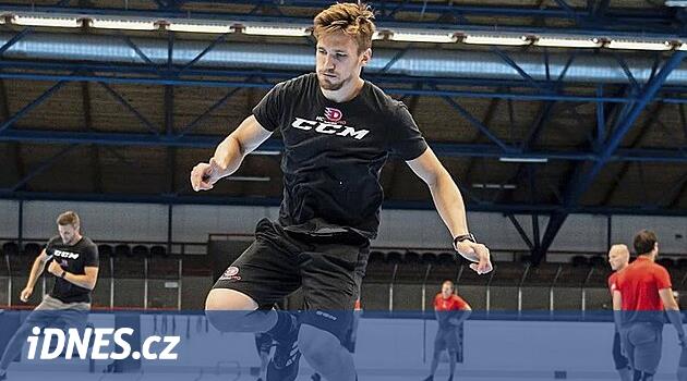 Už jsem stoprocentní, hlásí z přípravy pardubický útočník Adam Musil ...