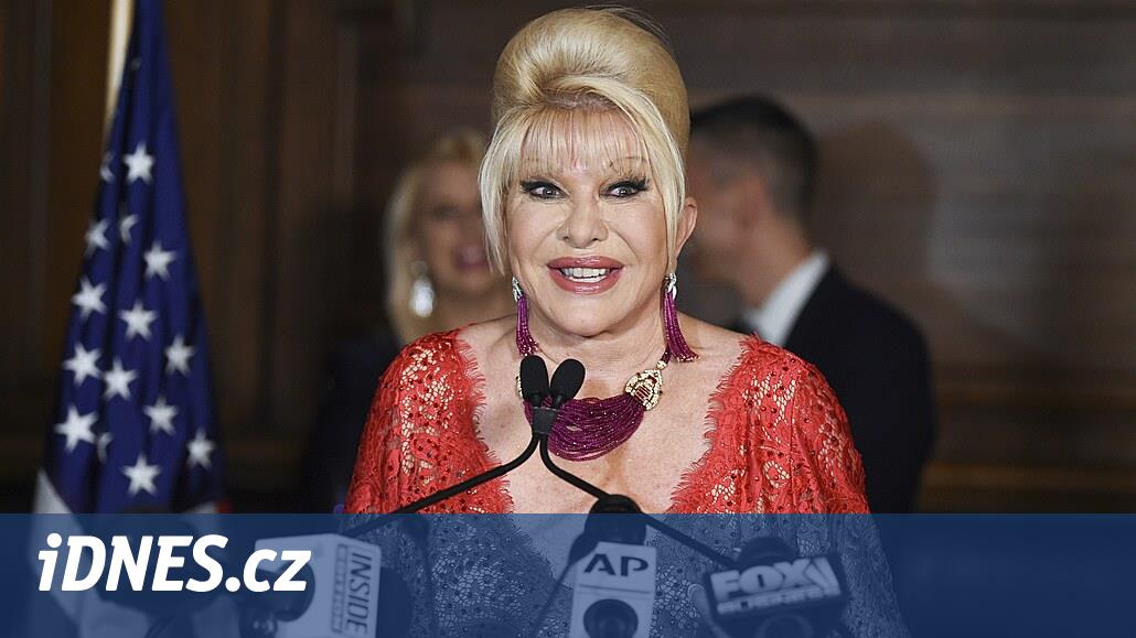 Zarostlý a bez květin. Hrob Ivany Trumpové na golfovém hřišti vzbudil ...