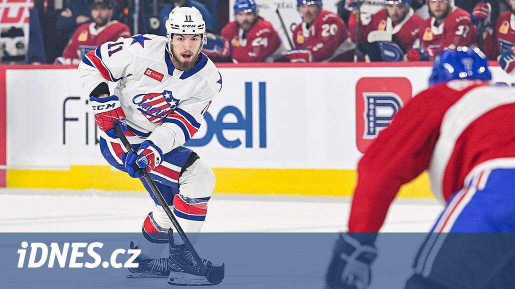Dodatečná nominace pro Rouska, český útočník okusí Utkání hvězd AHL ...