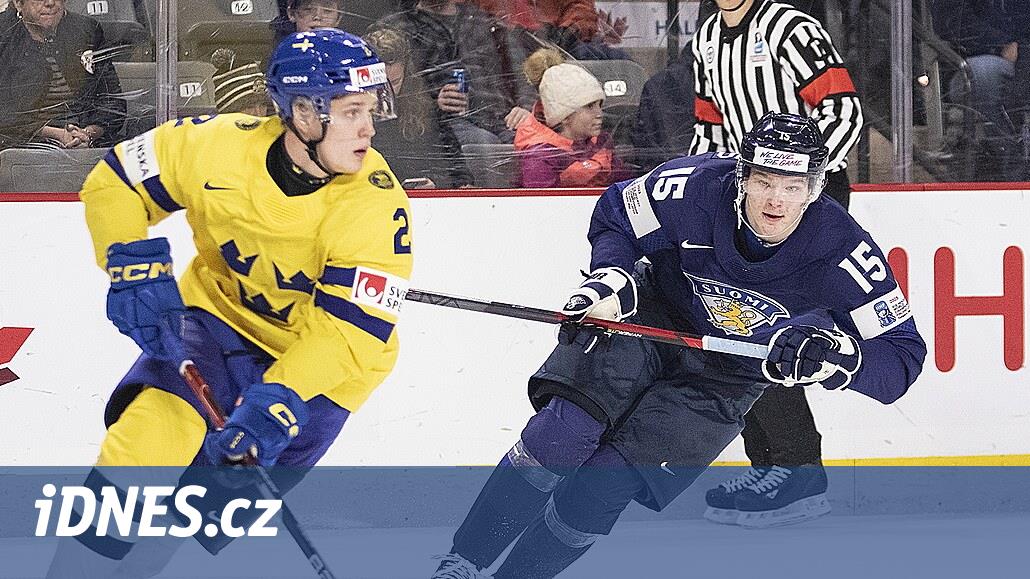 Švédští junioři vyřadili Finsko a vyzvou Česko, Američané se utkají s ...