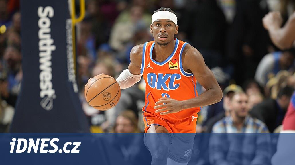 Oklahoma v NBA rozhodla proti Denveru sekundu před koncem, Detroit opět ...