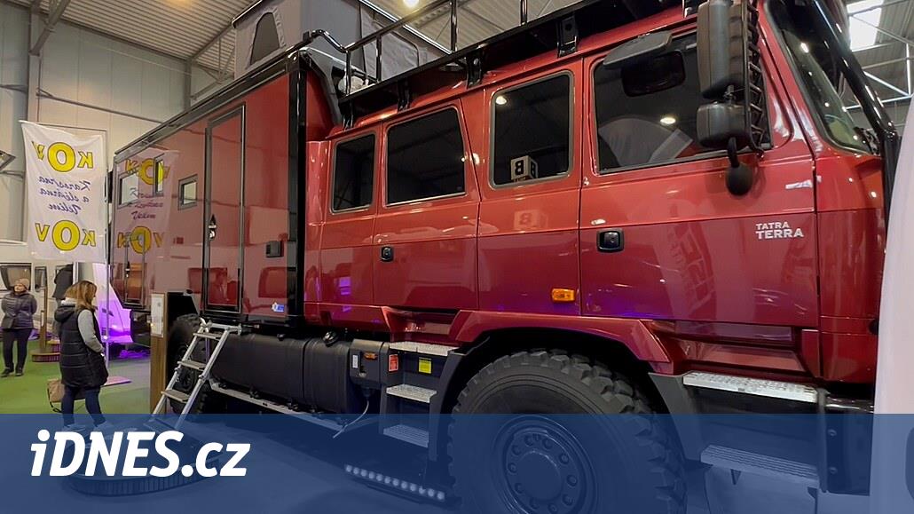 Obytná Tatra byla hvězdou veletrhu - iDNES.tv