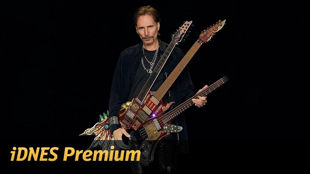 Získejte zdarma vstupenky na virtuózního kytaristu Steva Vaie v Brně ...