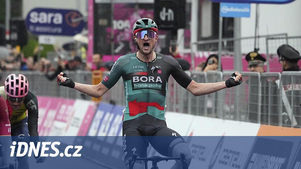 Denz na Giru ovládl další etapu, Armirailovi spadl do klína růžový dres ...