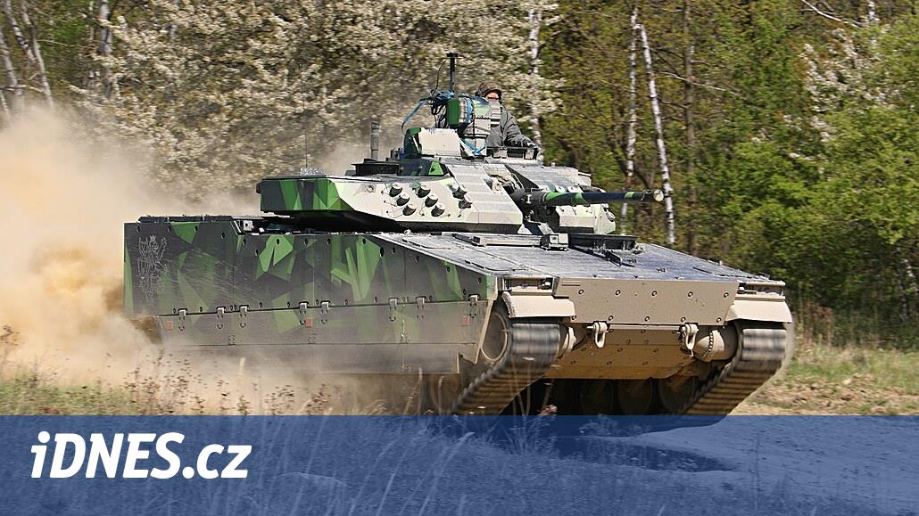 První CV90 získá armáda do roku 2026. V Česku vzniknou i dvě unikátní verze - iDNES.cz