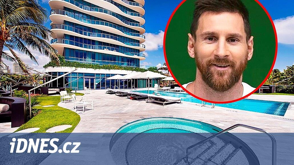 Messi se usadil v Miami. V luxusním domě si koupil celé deváté patro ...