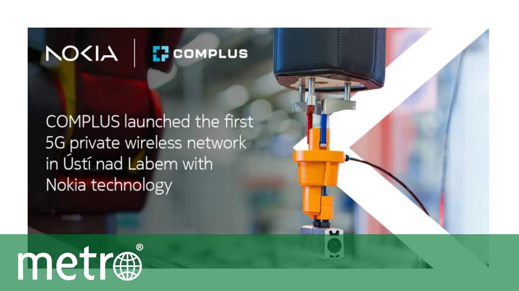 COMPLUS spustil první privátní bezdrátovou síť 5G v Ústí nad Labem založenou na technologii ...