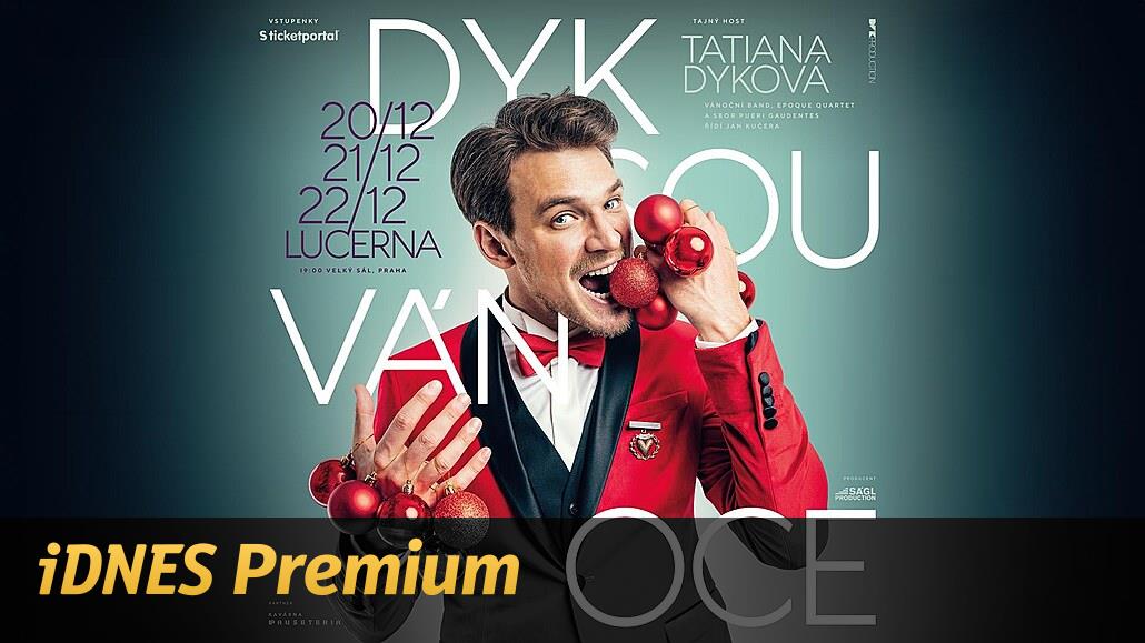 Vojtěch Dyk chystá tři vánoční koncerty v Lucerně. Přednostní nákup ...