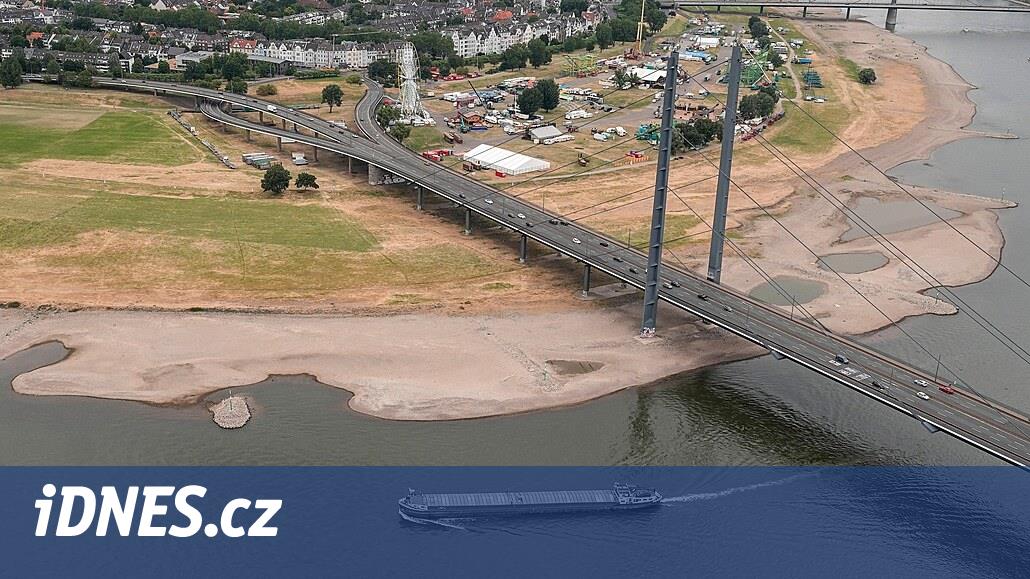 Rýn ztrácí punc spolehlivosti. Průmysloví giganti se učí žít bez lodní ...