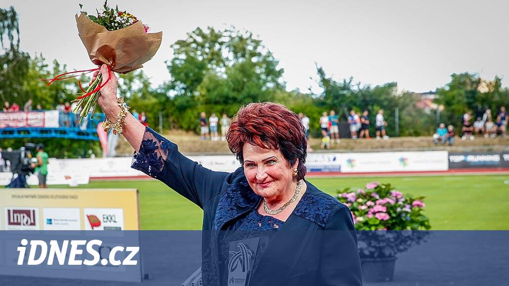 Legendární Fibingerová obdržela cenu Evropské atletiky: Život jsem ...