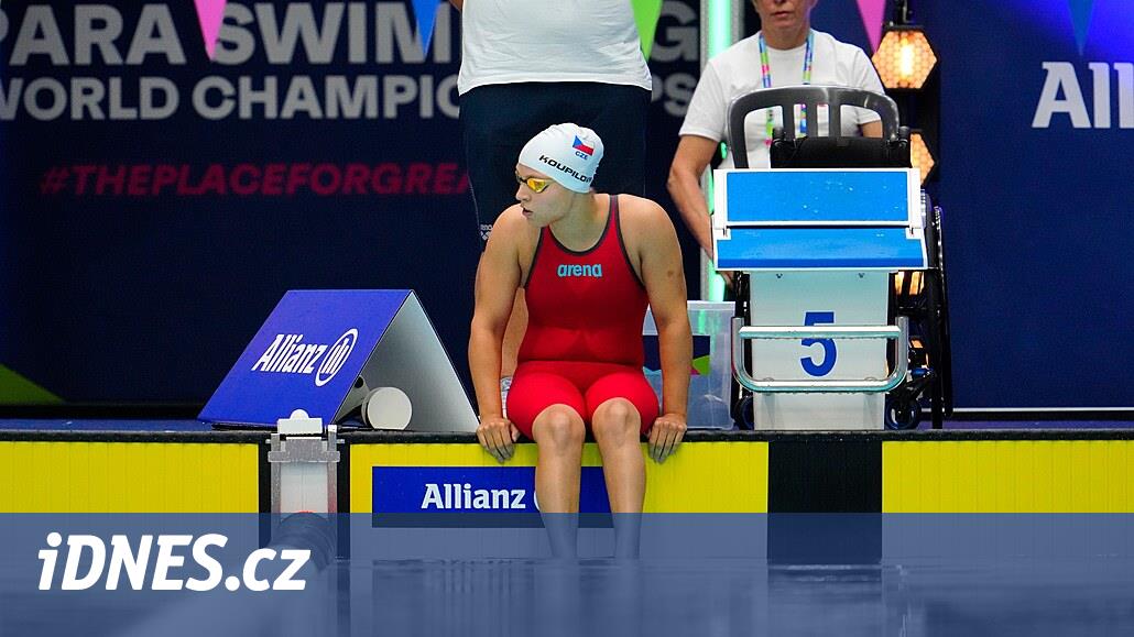 Medailový debut na MS. Handicapovaná plavkyně Koupilová vybojovala ...