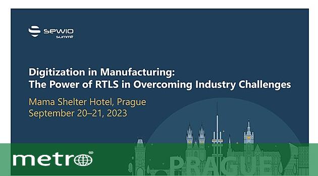 Sewio Summit: Překonávání výzev průmyslu díky digitální transformaci ...