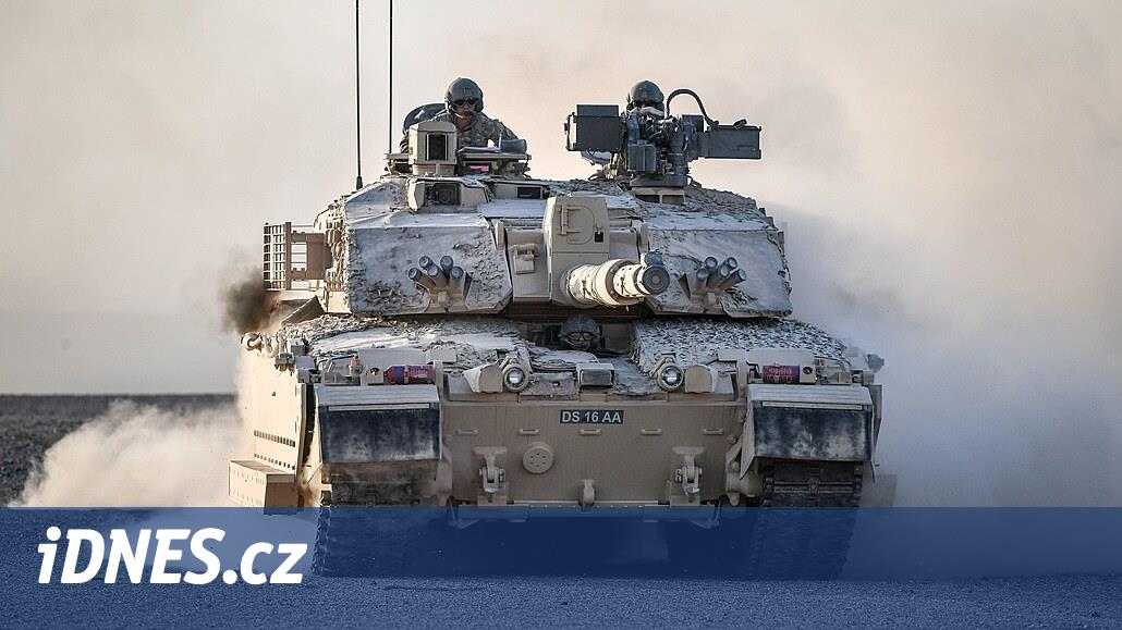 Ukrajina přišla o první Challenger 2. Je to sniperka mezi tanky, líčí ...