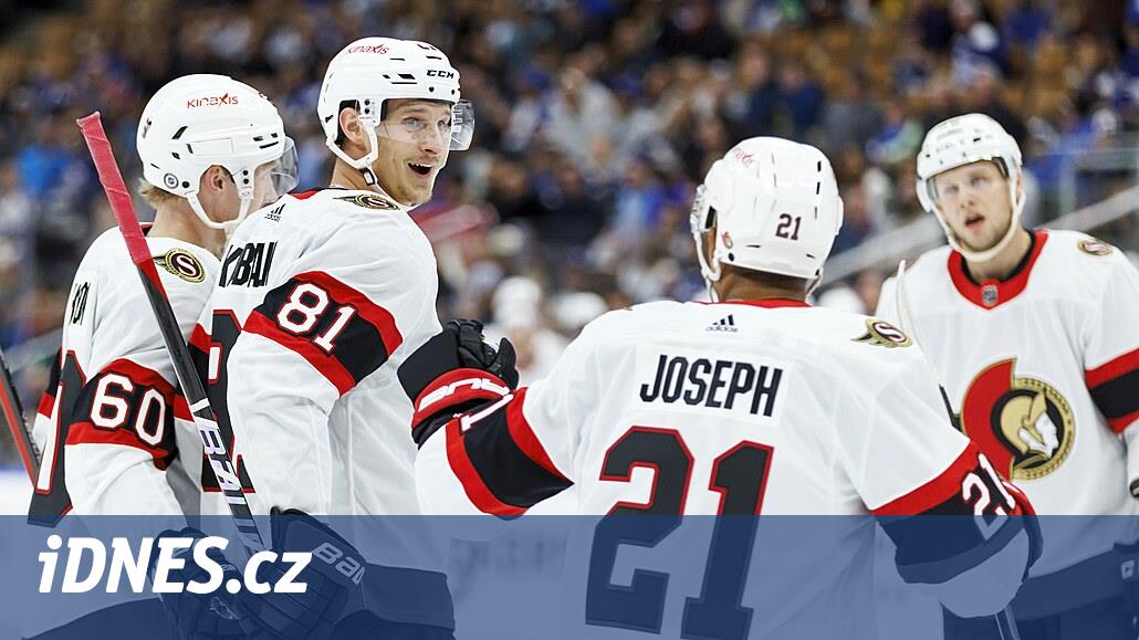 Kubalík se Smejkalem bodovali za Ottawu, prosadili se i Rousek a Gudas ...