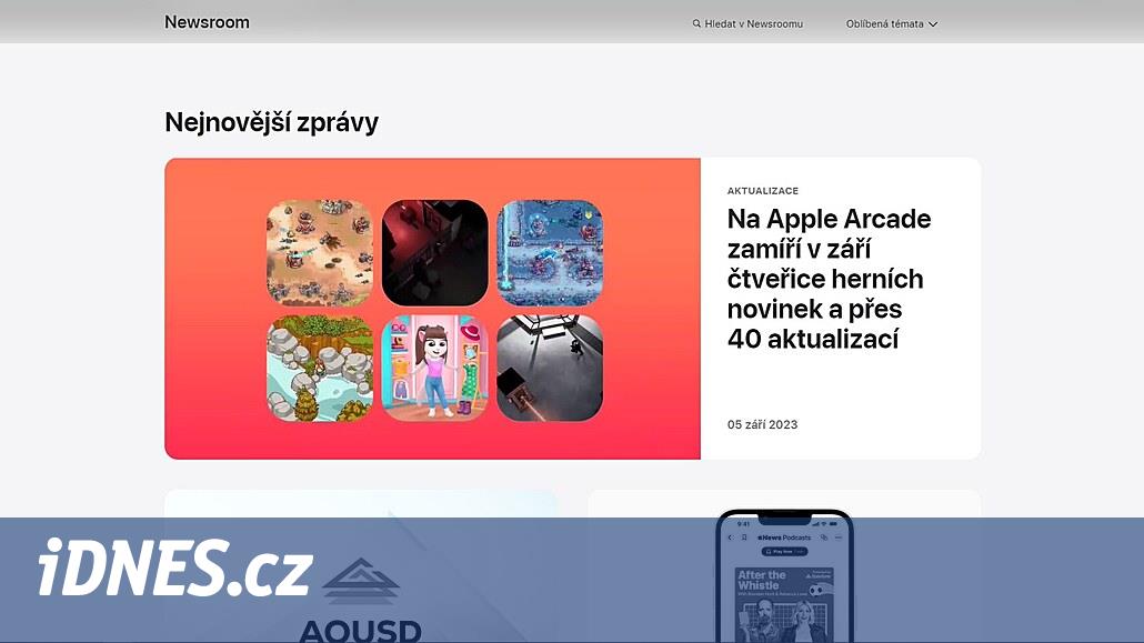 Apple zvyšuje důraz na tuzemský trh. Spustil český novinkový servis - iDNES.cz