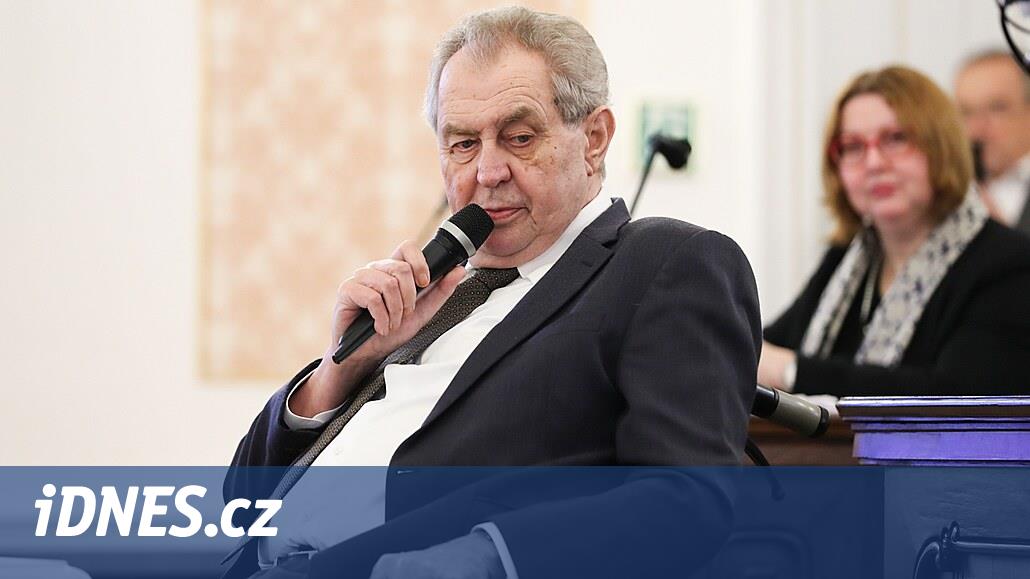 Zeman označil za bezpečnostní riziko Evropskou unii v současné podobě - iDNES.cz