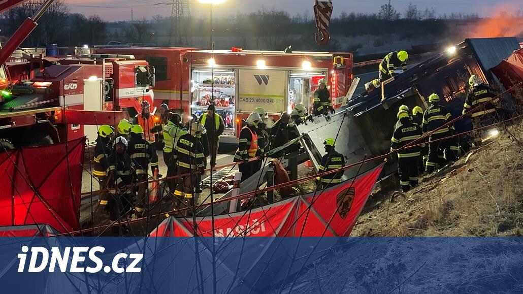 D8 zablokovala nehoda kamionu převážející krávy - iDNES.tv