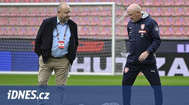 Osobní satisfakce. Šéf fotbalu Fousek o důvěře k trenéru Haškovi i o ...