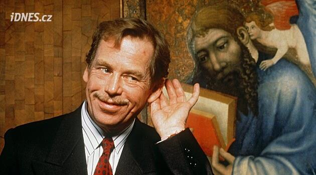 Havel naslouchal andělům, hravý portrét s apoštolem si podmanil svět ...