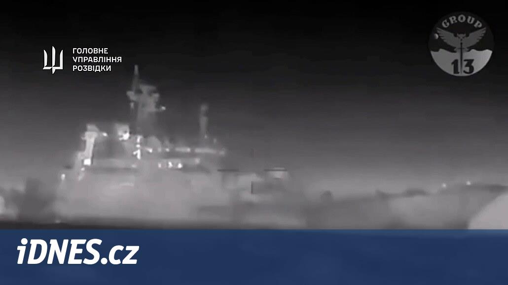 Potopili jsme Rusům výsadkovou loď Cezar Kunikov, hlásí Ukrajinci ...