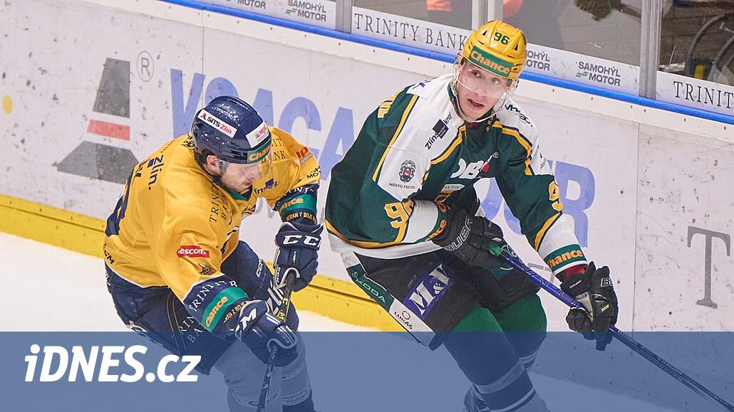 Zlínští hokejisté přehráli ve valašském derby v první lize Vsetín ...
