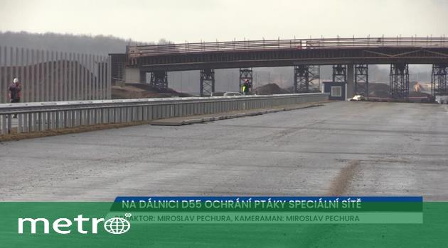 Na vznikající dálnici D55 budou unikátní sítě, ochrání zvířata i řidiče ...