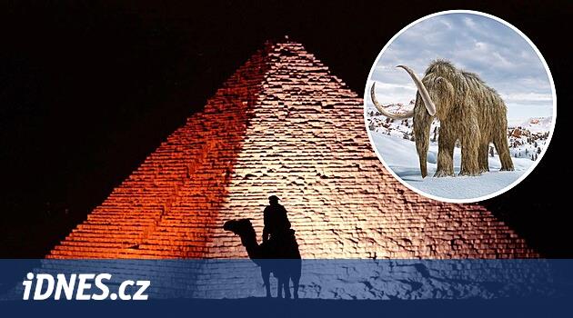 Překvapivá historická setkání: mamuti a pyramidy, gilotina a Hvězdné ...
