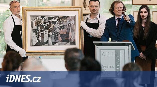 Kupkovo Početí se vydražilo za 115 milionů, je to nejdražší prodaný ...