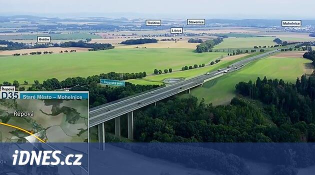 Dálnice D35 Staré Město - Mohelnice - iDNES.tv