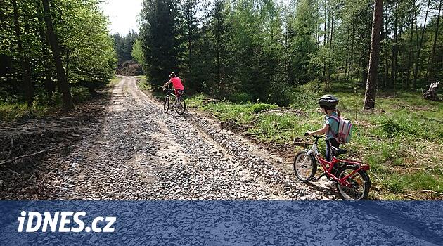 „Je to složité i na kole.“ Po těžbě vyspravili vozíčkářskou trasu ...
