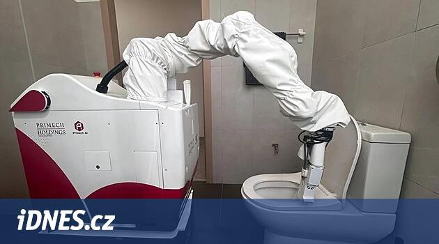 Konec ručního uklízení toalet. Všechno udělá robot řízený umělou ...