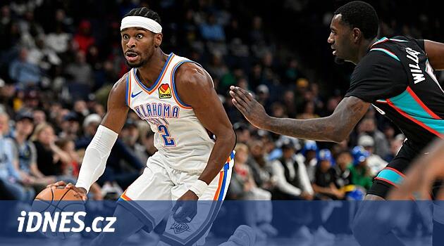 Výsledky NBA: Oklahoma City jako první v sezoně NBA podesáté vyhrála ...
