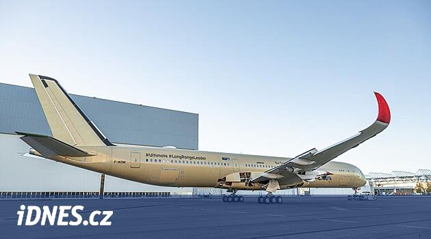 Aerolinky Qantas ukázaly nový Airbus, létat má od roku 2027 - iDNES.cz