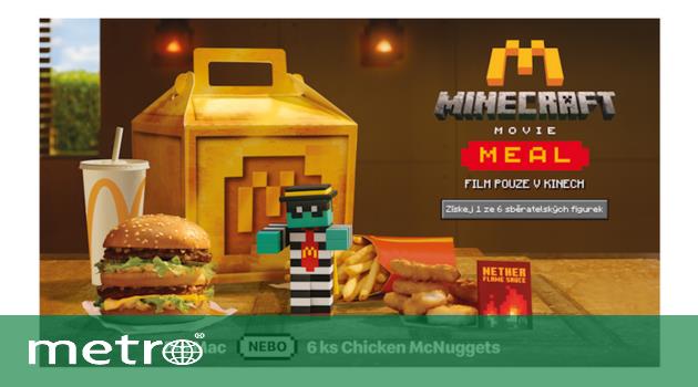 Vytvořte si svůj svět s McDonald's & Minecraft - Metro.cz