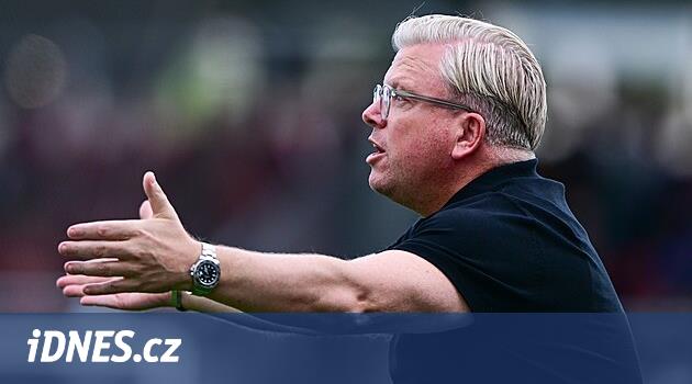 Sparťanský trenér Lars Friis uznal, že je jeho pozice v ohrožení - iDNES.cz