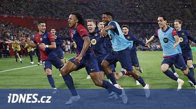 Barcelona porazila ve finále Španělského poháru Real Madrid - iDNES.cz