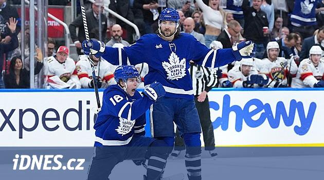 Toronto zvládlo i druhý zápas série play off s Floridou - iDNES.cz