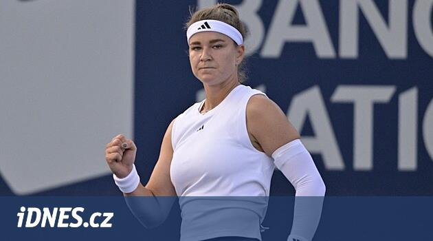 Tenis: Karolína Muchová postoupila v Montrealu do osmifinále - iDNES.cz