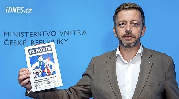 Příručka 72 hodin si přečetla polovina lidí, ukázal průzkum STEM - iDNES.cz