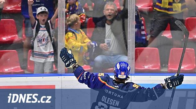 Nick Olesen září v Motoru. Hraje až nad očekávání, chválí manažer ...