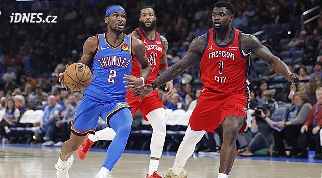 Oklahoma City Thunder po dvou porážkách zvítězili nad New Orleans ...