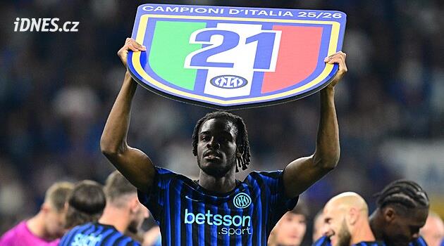 Serie A: Inter si zajistil 21. italský titul v Itálii - iDNES.cz